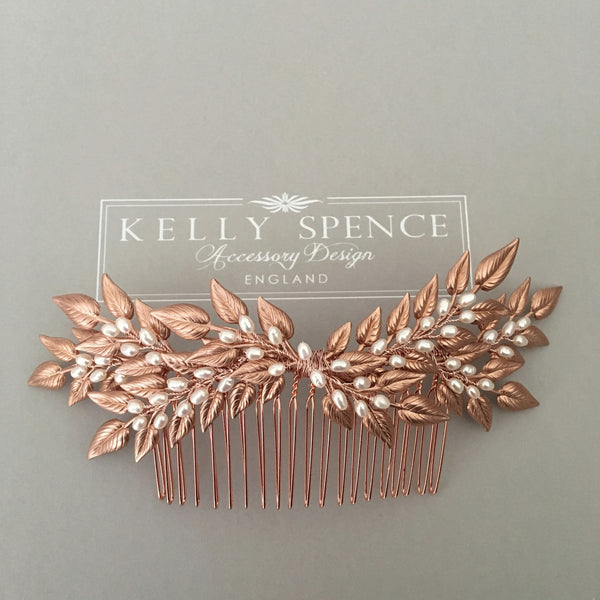 Midsummer Comb – Kelly Spence Bridal Accessories